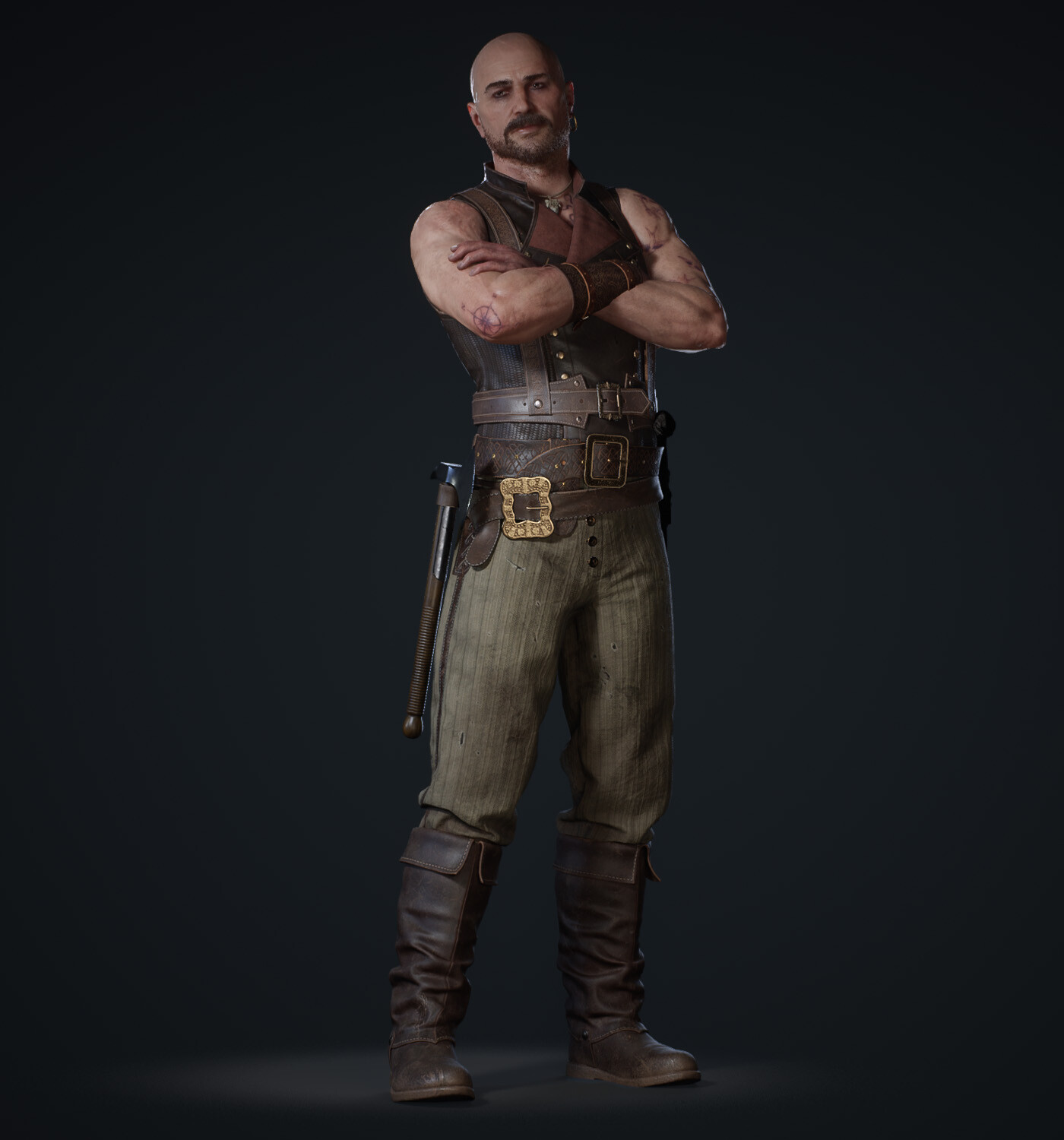 ArtStation - Character Pirate | Game Assets