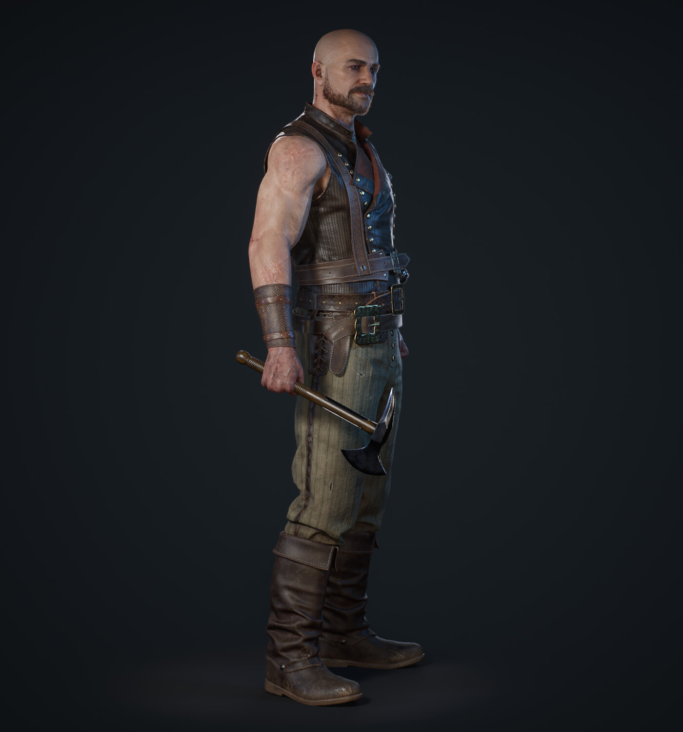ArtStation - Character Pirate | Game Assets