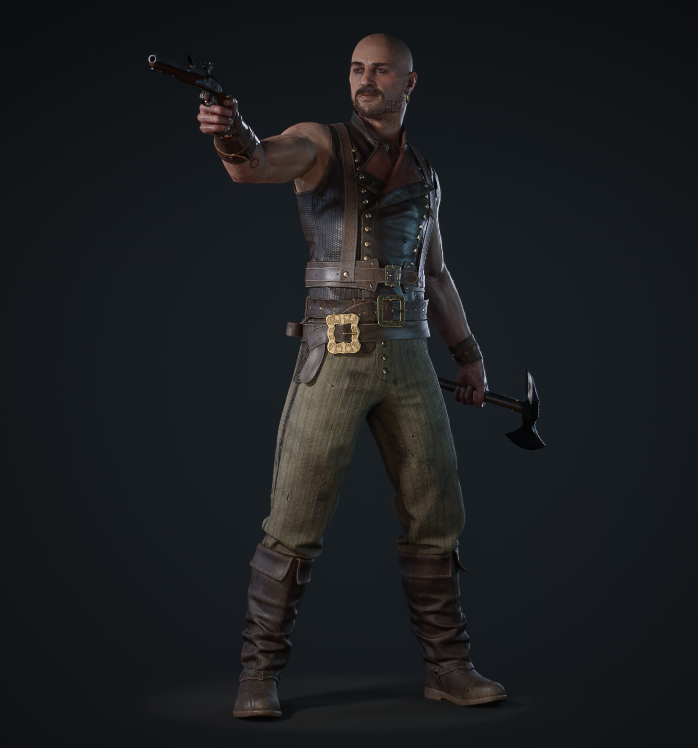 ArtStation - Character Pirate | Game Assets