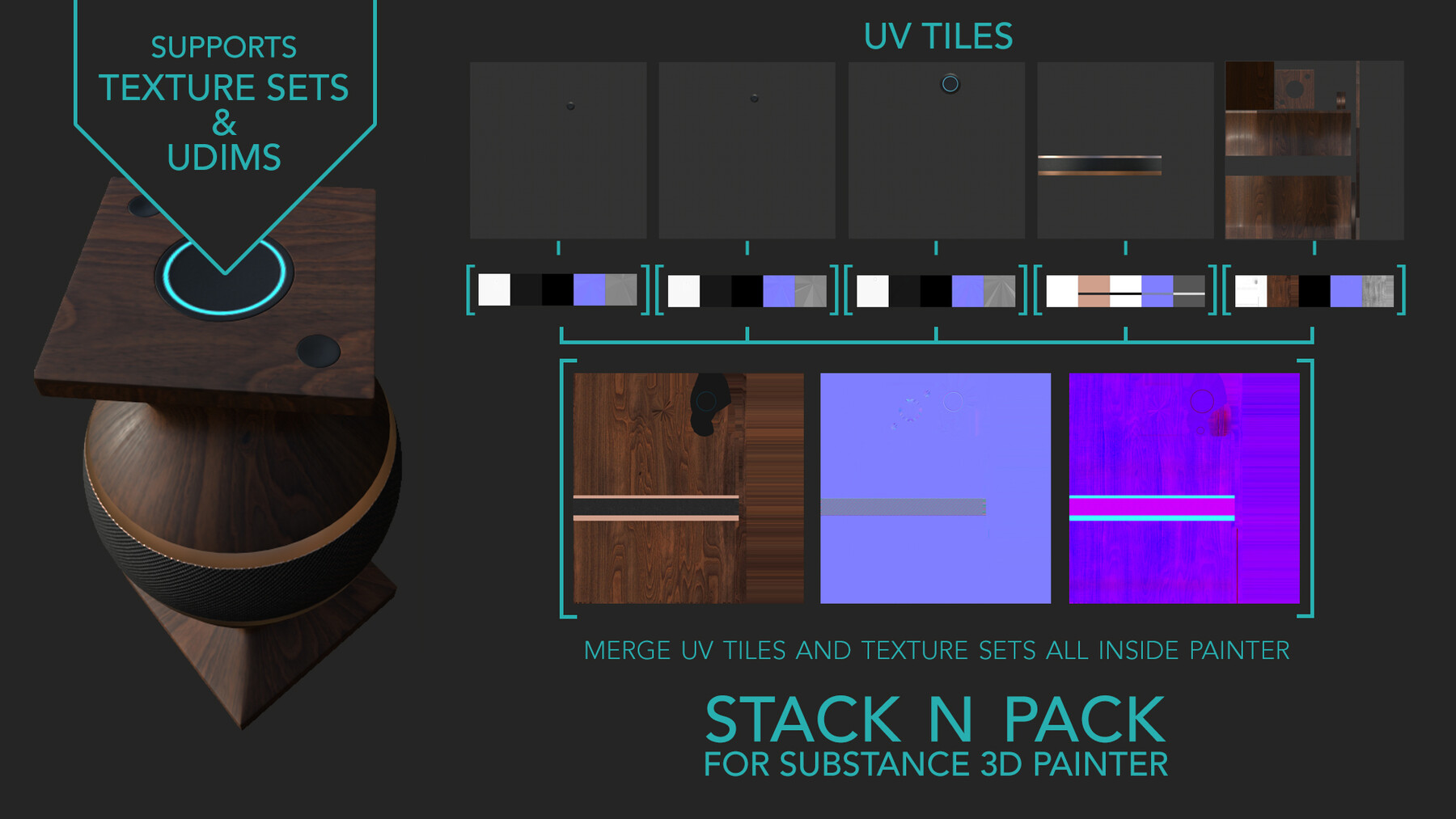 ArtStation - Stack N Pack - Painter Plugin | Resources