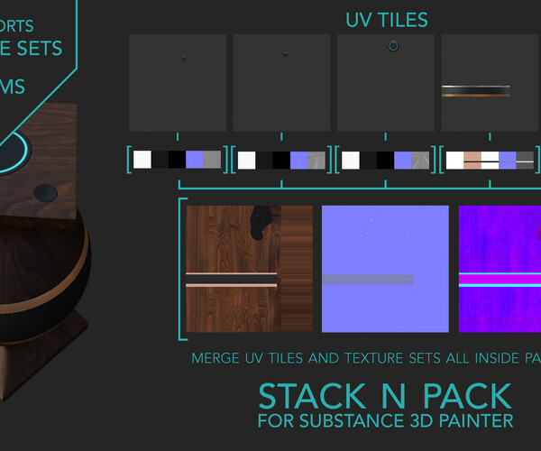 ArtStation - Stack N Pack - Painter Plugin | Resources