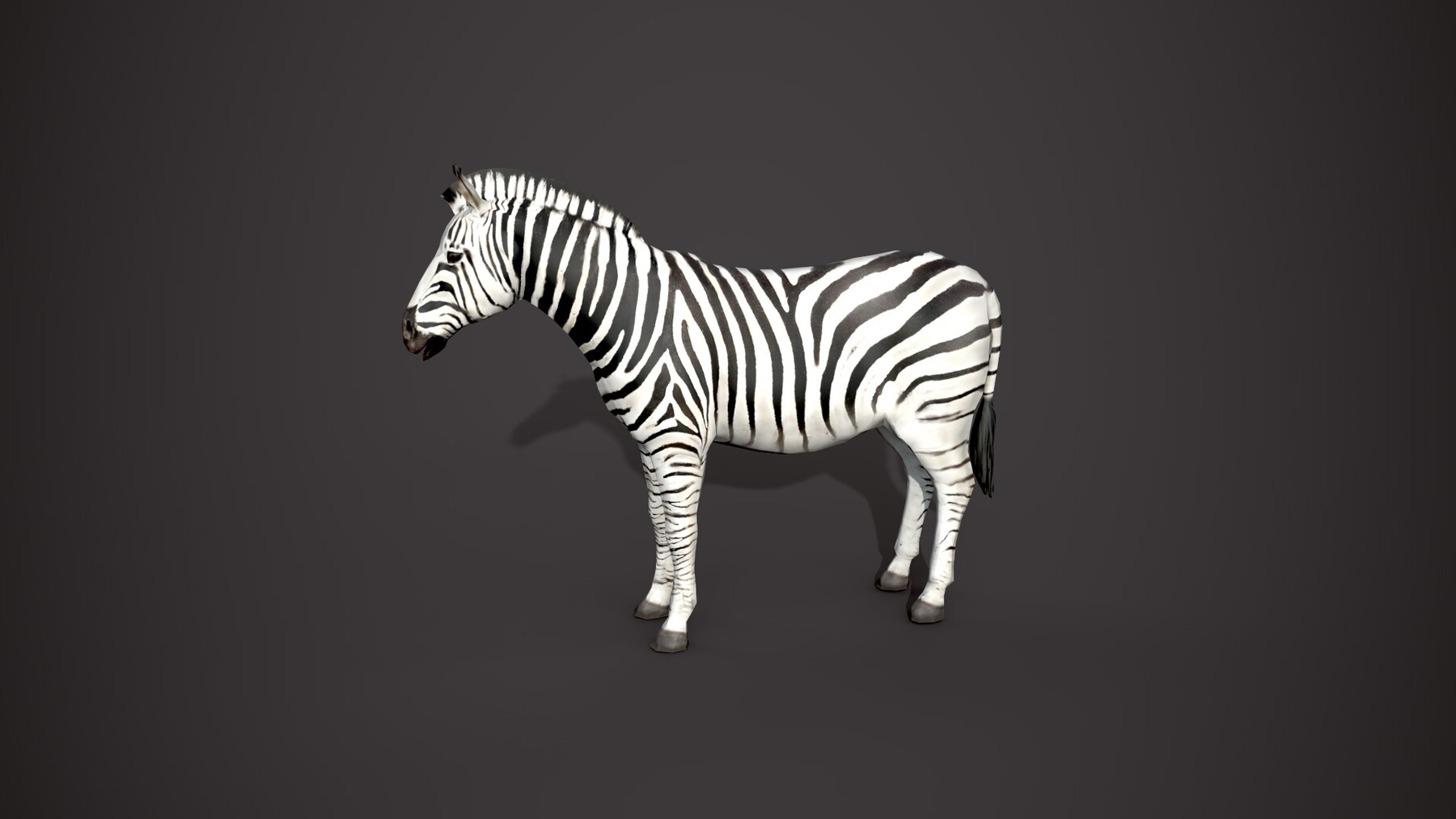 ArtStation - Animal Zebra | Game Assets
