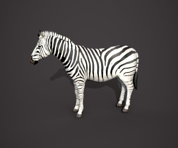 ArtStation - Animal Zebra | Game Assets