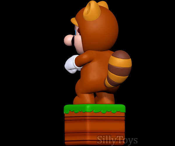 ArtStation - Tanooki Mario 3D print model | Resources