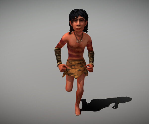 ArtStation - Caveman Man | Game Assets
