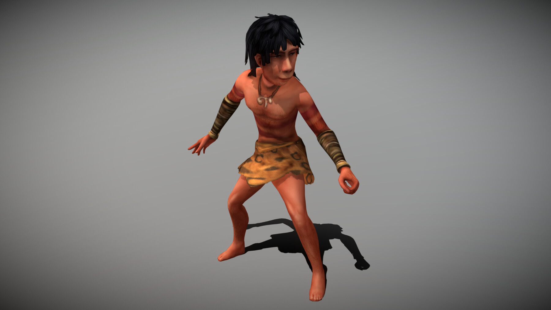ArtStation - Caveman Man | Game Assets