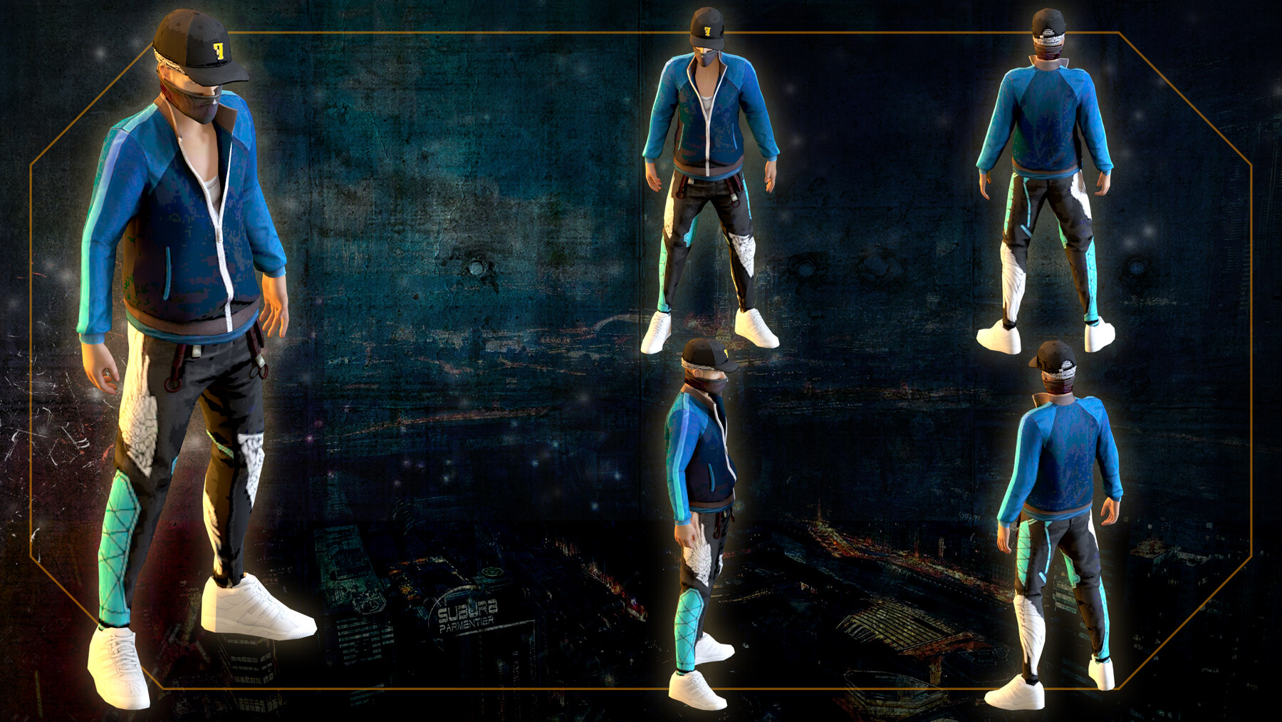 ArtStation - 10 Street Characters_ 2 Free Sets_ 3d model | Resources