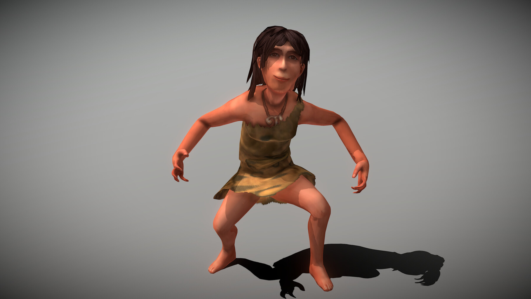 ArtStation - Caveman Woman | Game Assets
