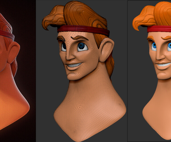 ArtStation - 3D Model - Hercules | Resources