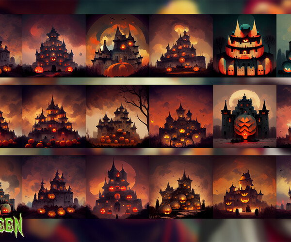 ArtStation - 249 Halloween Reference Pictures | Artworks