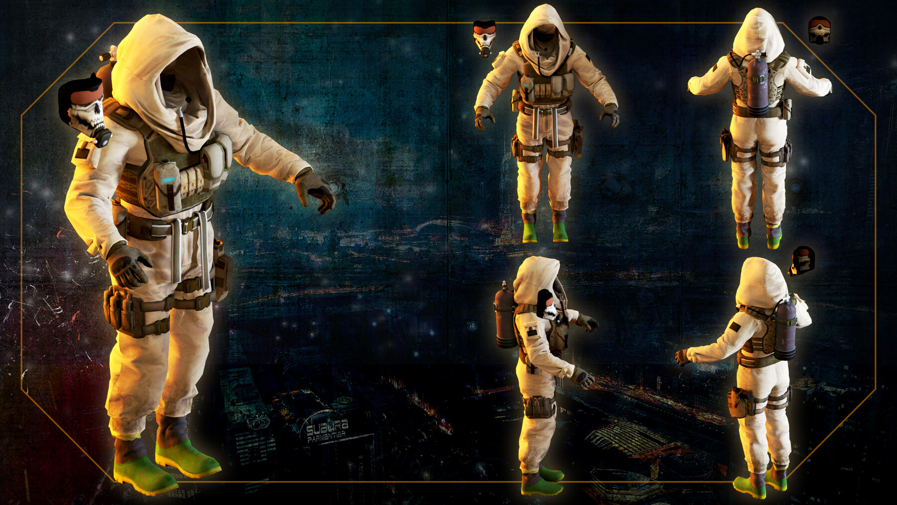 ArtStation - 11 Military Characters_ A Free Military set_ 3d model ...