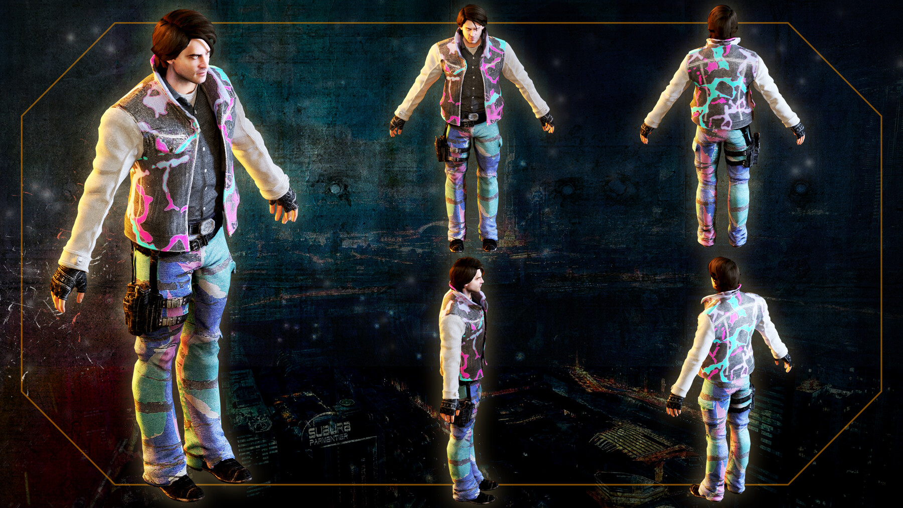 ArtStation - 11 Military Characters_ A Free Military set_ 3d model ...