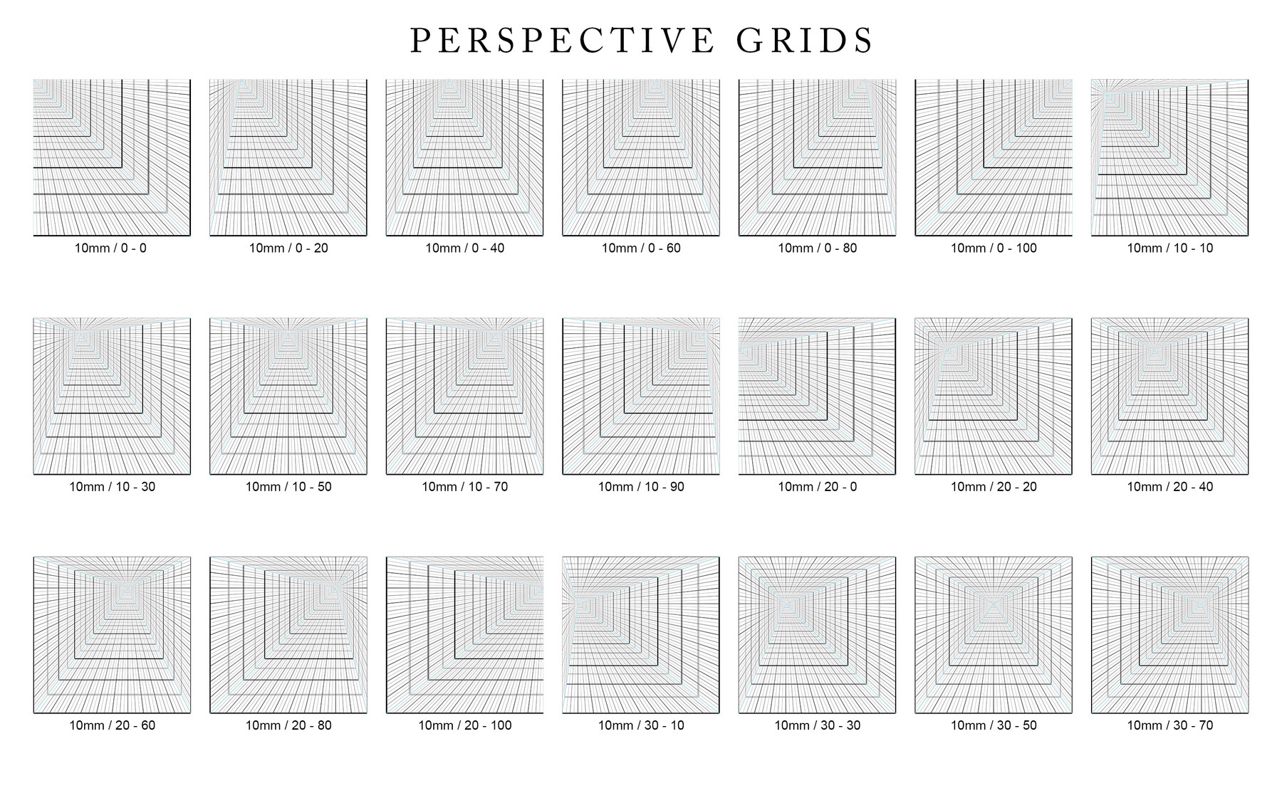ArtStation - Perspective Grids Vol 1 | Resources