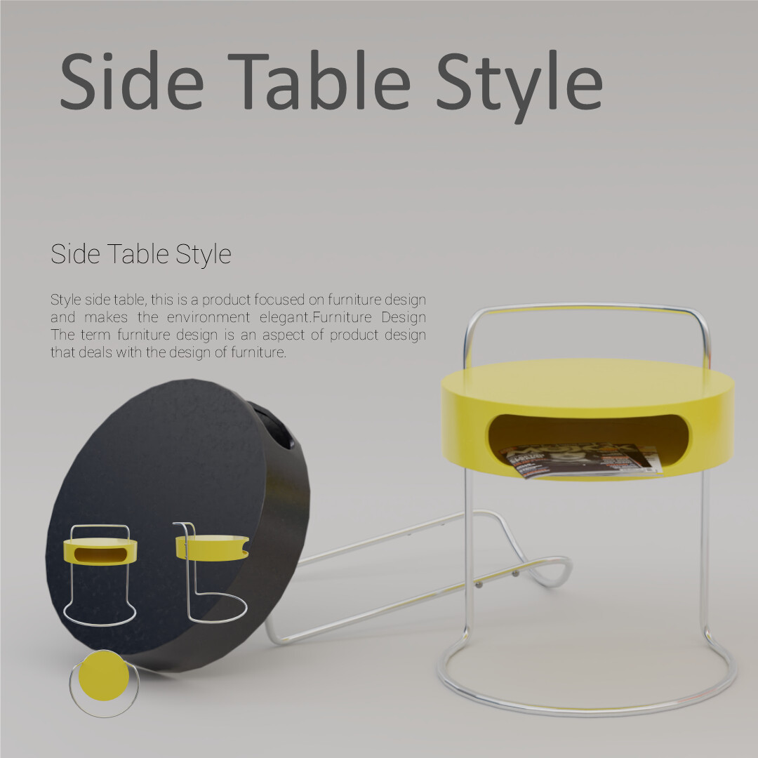ArtStation - Side Table Style | Resources