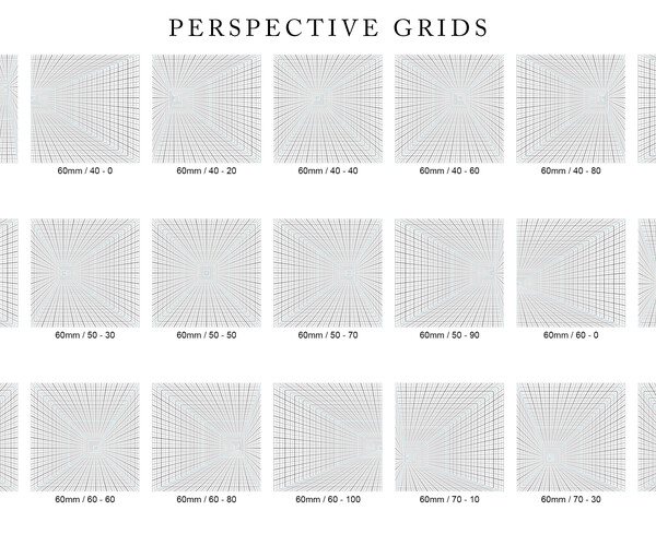 ArtStation - Perspective Grids Vol 2 | Resources