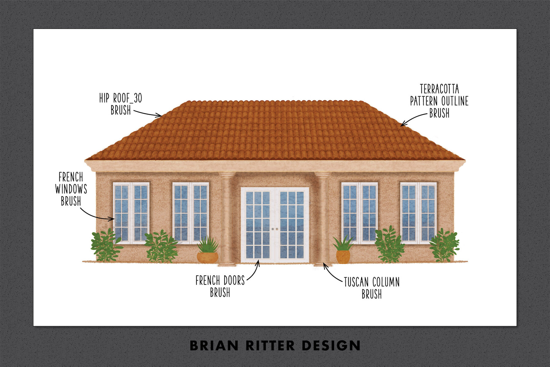 ArtStation - Building Toolkit for Procreate | Artworks