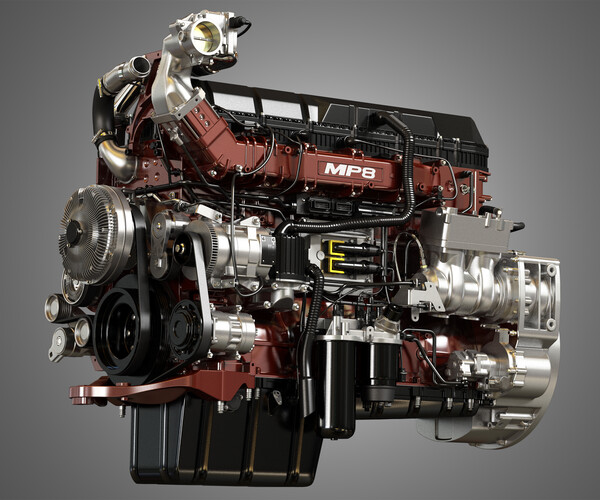 ArtStation - Mack MP8 Engine | Resources