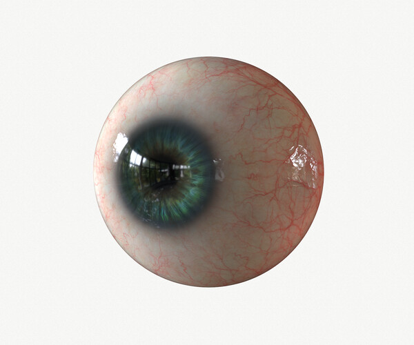 ArtStation - Eye Green 1 Real-time 3D model 4k texture Marmoset ...