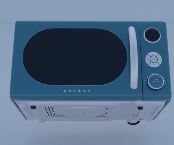 ArtStation - Galanz Retro Microwave Oven | Resources