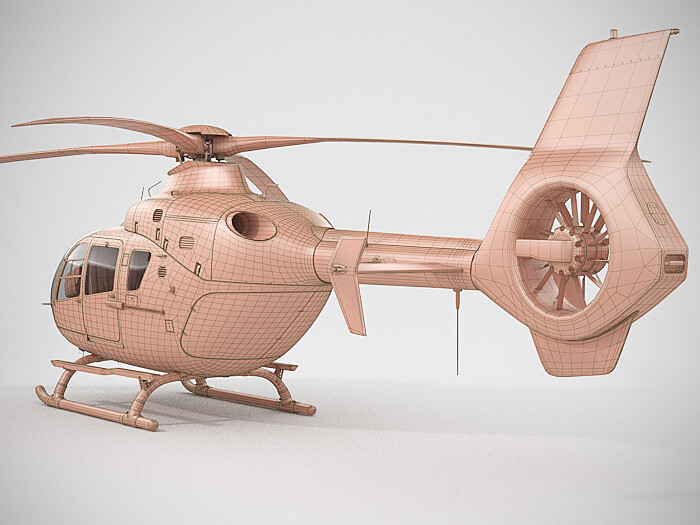 ArtStation - Eurocopter EC135 | Resources