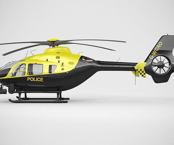 ArtStation - Eurocopter EC135 Police | Resources