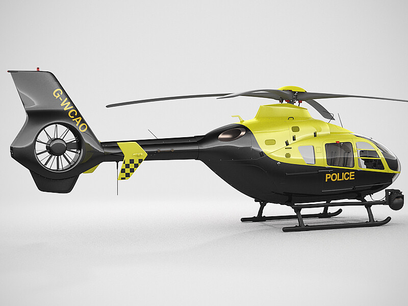 ArtStation - Eurocopter EC135 Police | Resources