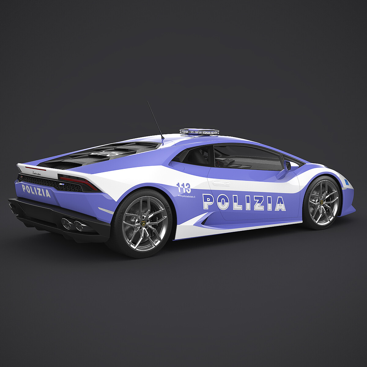 ArtStation - Lamborghini Huracan Italian Police | Resources