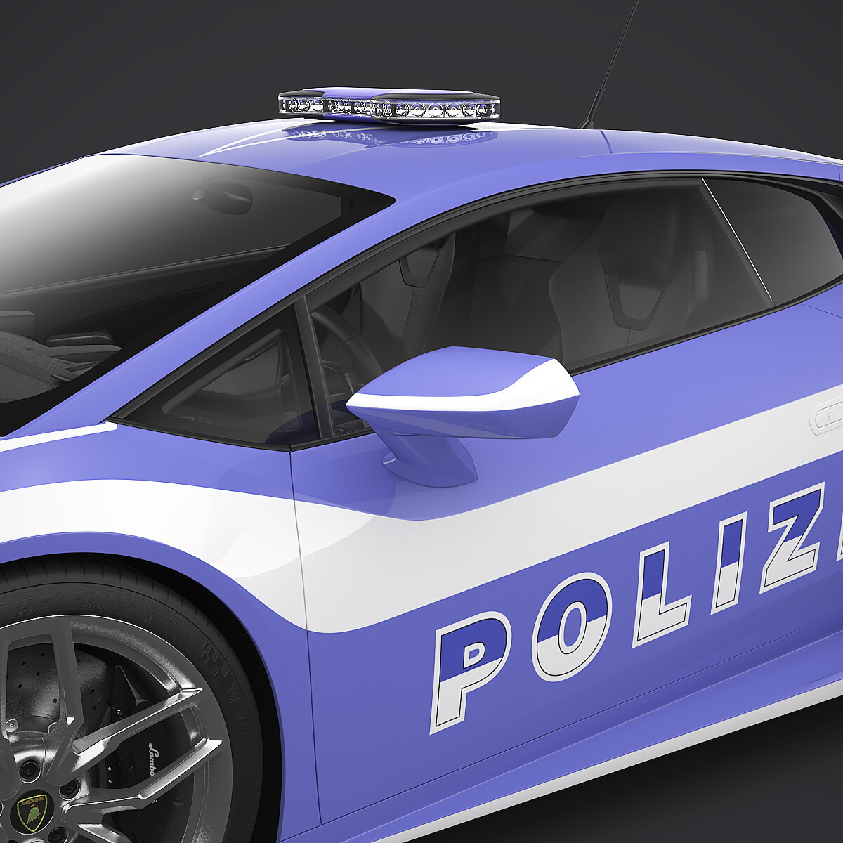 ArtStation - Lamborghini Huracan Italian Police | Resources