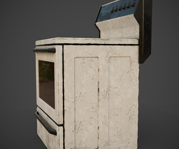 ArtStation - cooker stove | Game Assets