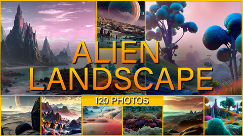 ArtStation - Alien Landscape : 120 photos | Artworks