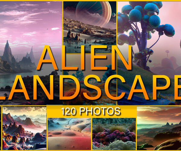 ArtStation - Alien Landscape : 120 photos | Artworks