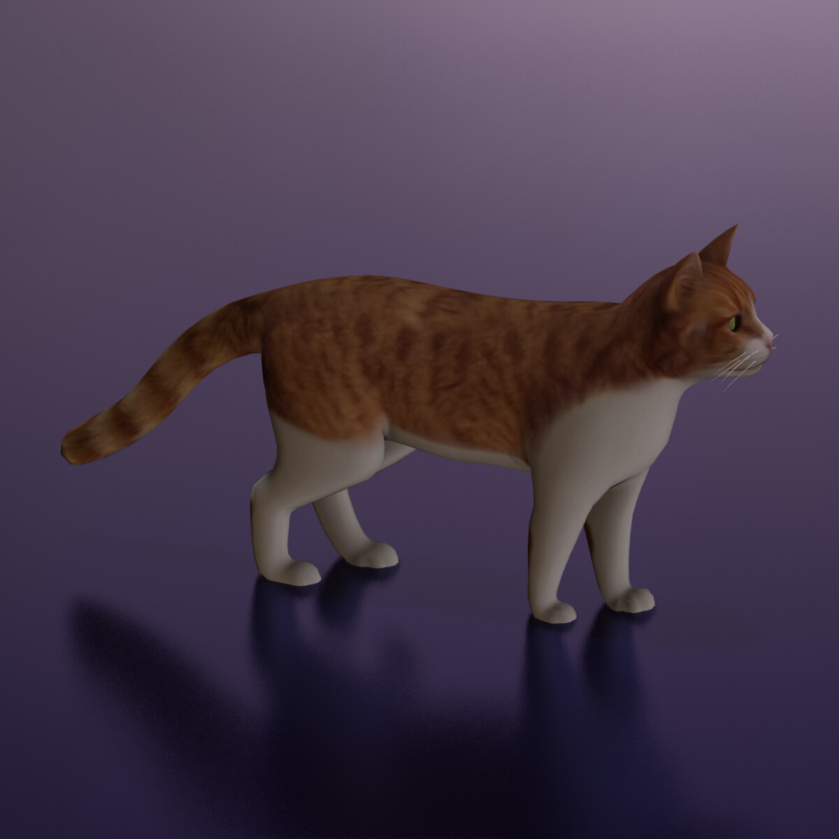 ArtStation - CAT LOW POLY GAME READY | Game Assets