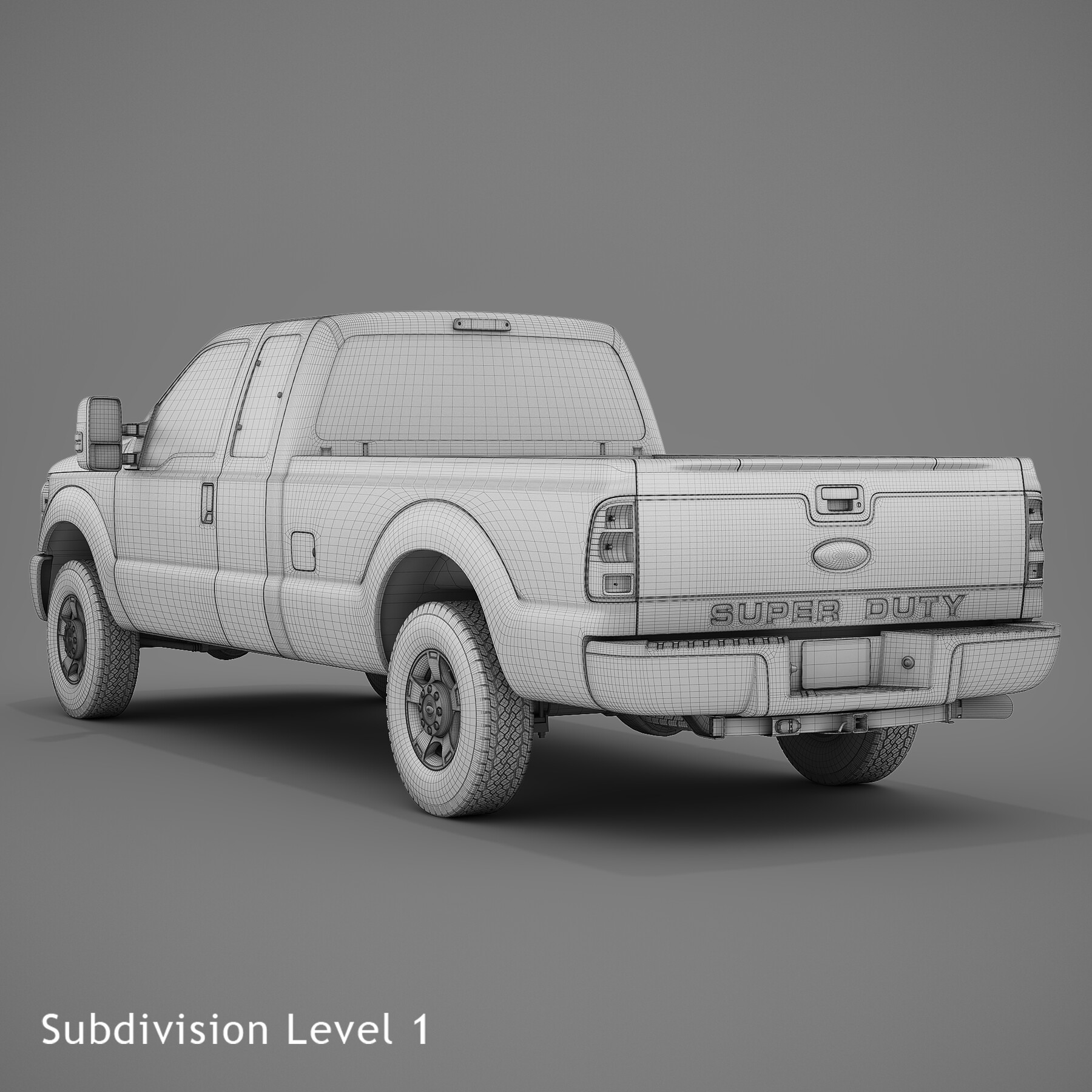 ArtStation - Ford Super Duty 2015 F250 XLT | Resources
