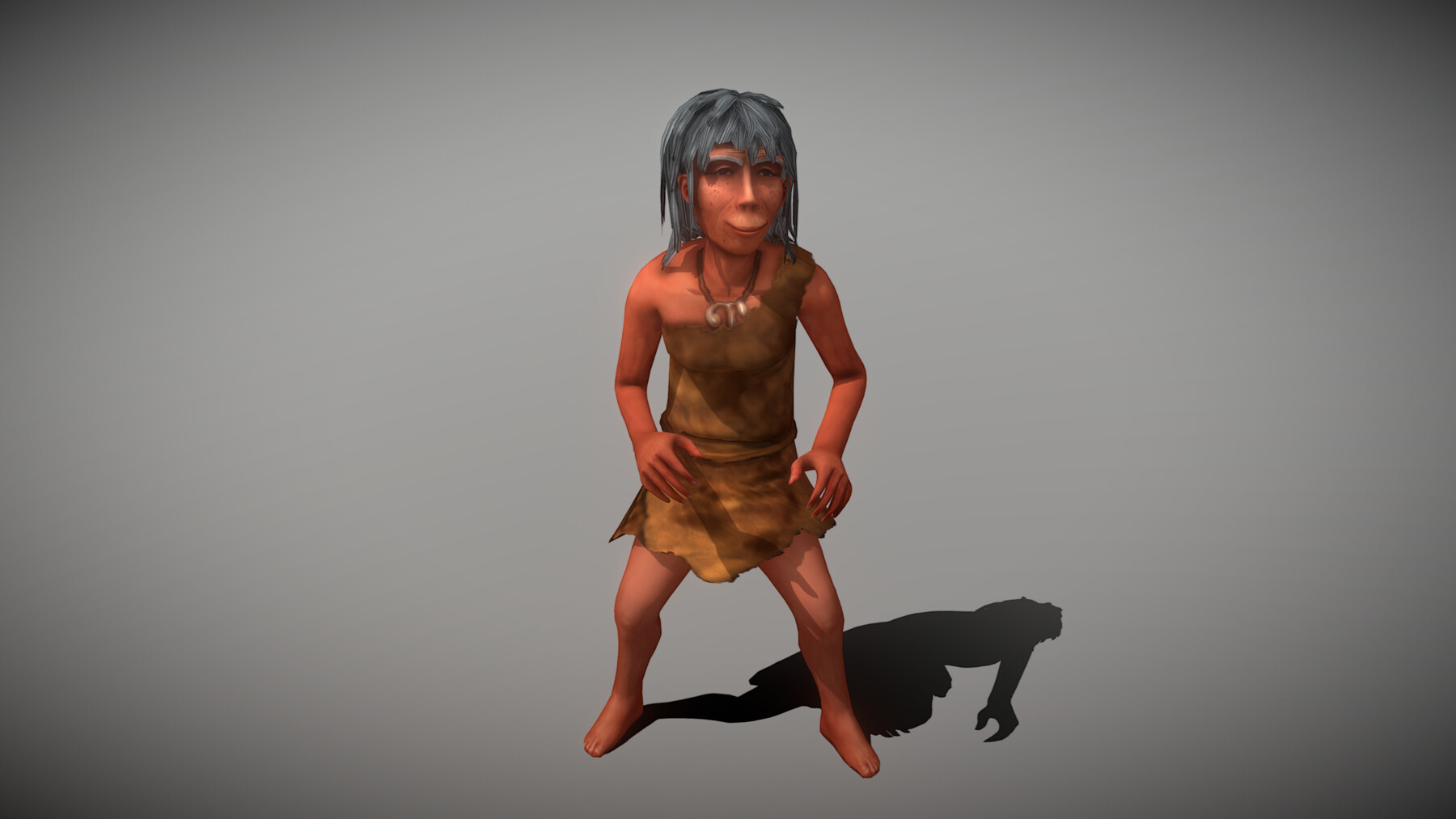 ArtStation - Caveman Old Woman | Game Assets