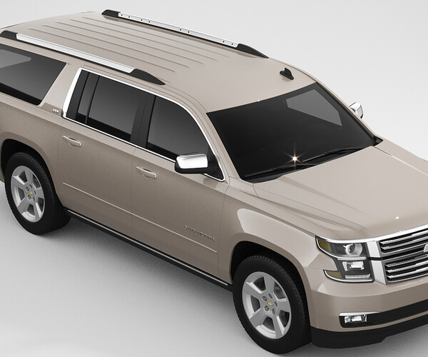 ArtStation - Chevrolet Suburban 2016 | Resources