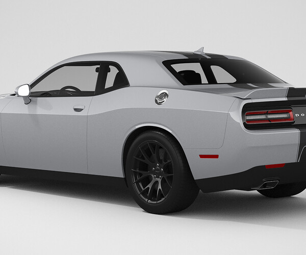 ArtStation - Dodge Challenger SRT 392 2016 | Resources