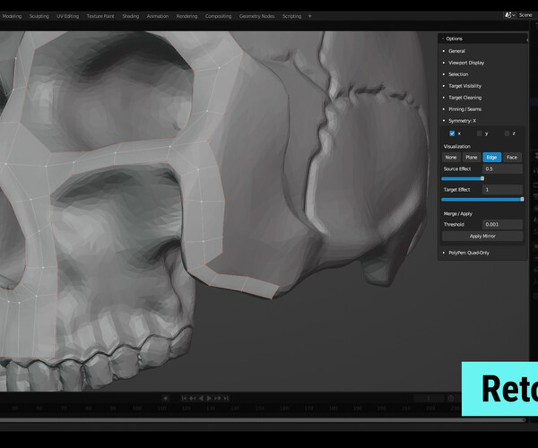 ArtStation - Blender 3D Modeling & Sculpting the Boneshield - Full Video - Tutorial - Alpha ...