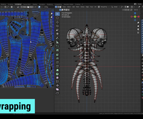 ArtStation - Blender 3D Modeling & Sculpting the Boneshield - Full Video - Tutorial - Alpha ...
