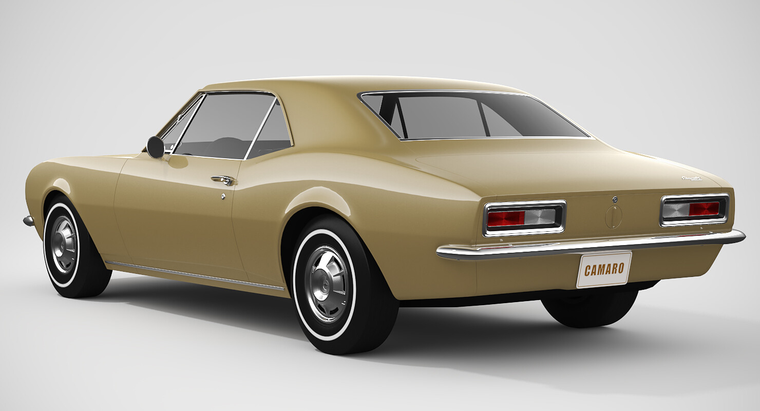ArtStation - Chevrolet Camaro 1967 | Resources