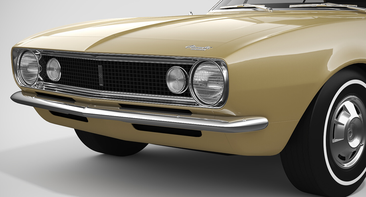 ArtStation - Chevrolet Camaro 1967 | Resources