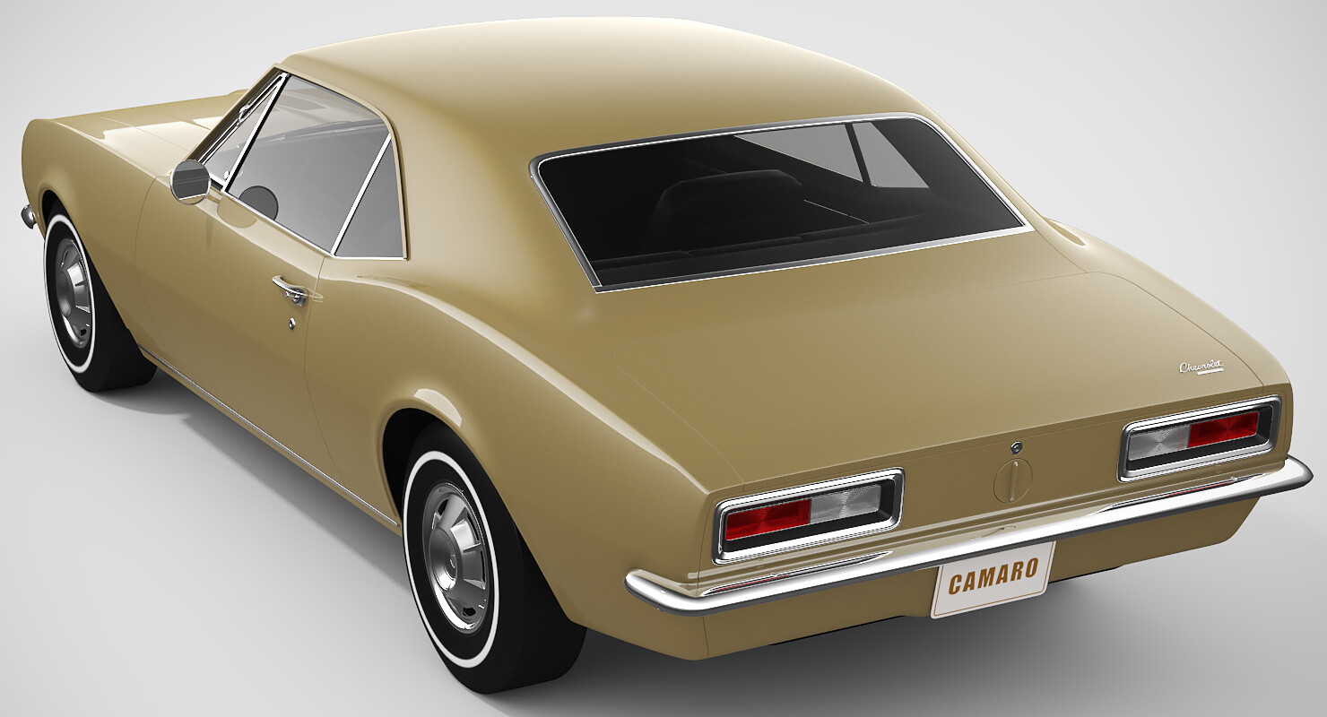 ArtStation - Chevrolet Camaro 1967 | Resources