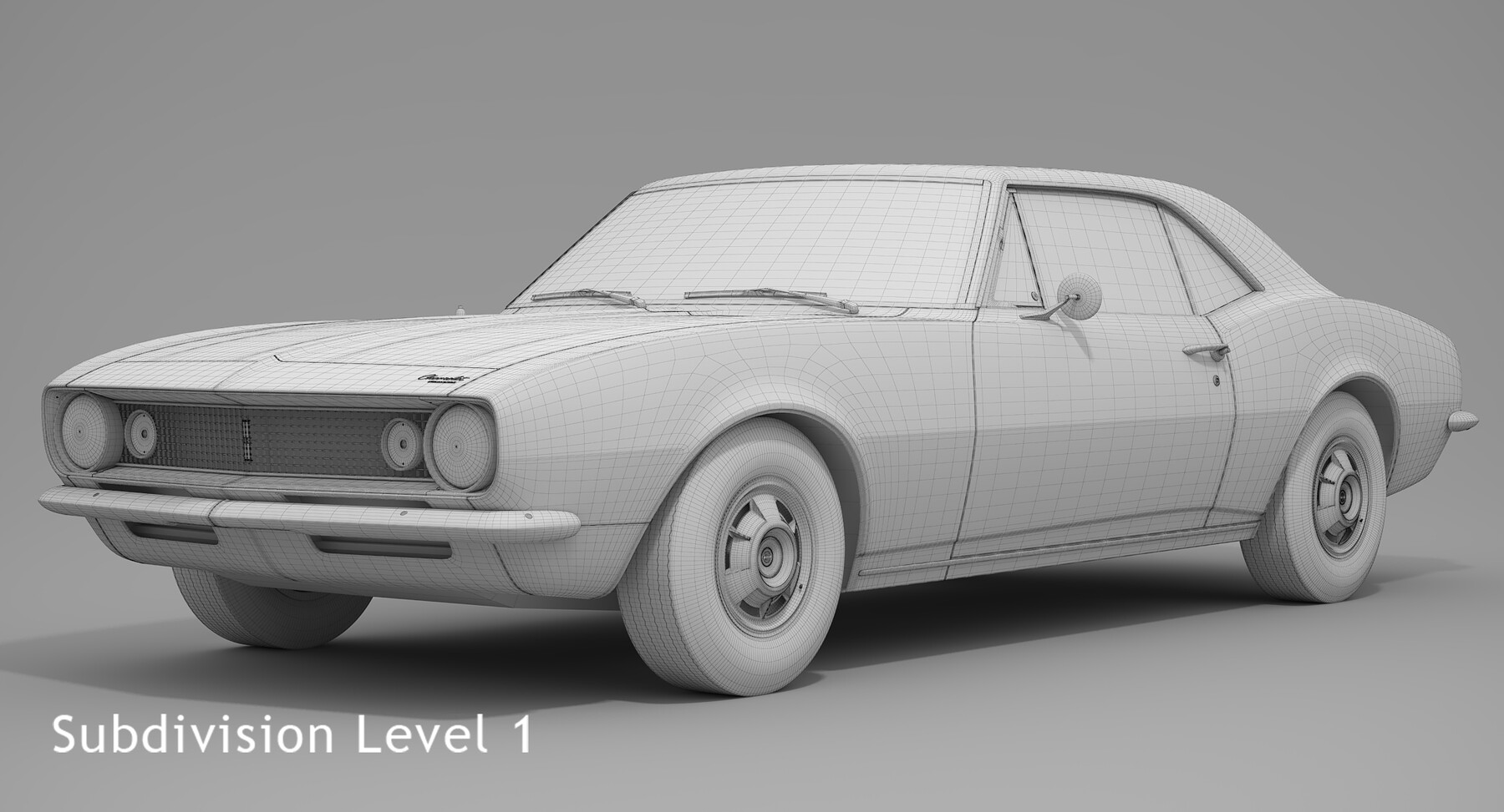 ArtStation - Chevrolet Camaro 1967 | Resources