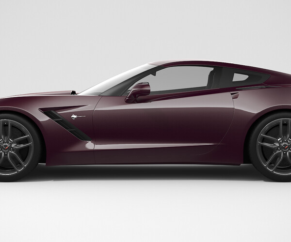 ArtStation - Chevrolet Corvette Stingray 2017 | Resources