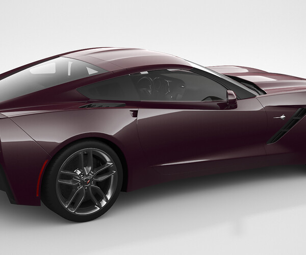 ArtStation - Chevrolet Corvette Stingray 2017 | Resources