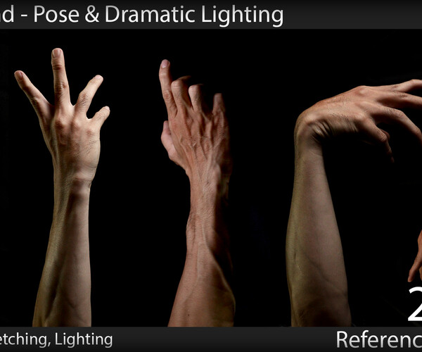 ArtStation - Male Hand - Pose & Lighting - Vol1 - Reference Pictures ...
