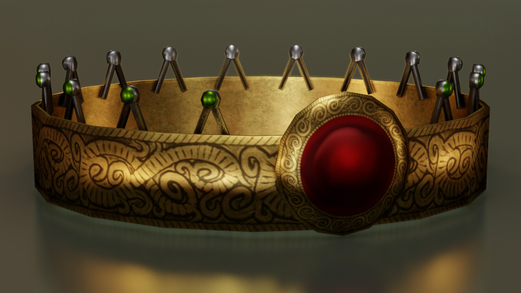 ArtStation - CROWN LOW POLY GAME READY | Game Assets