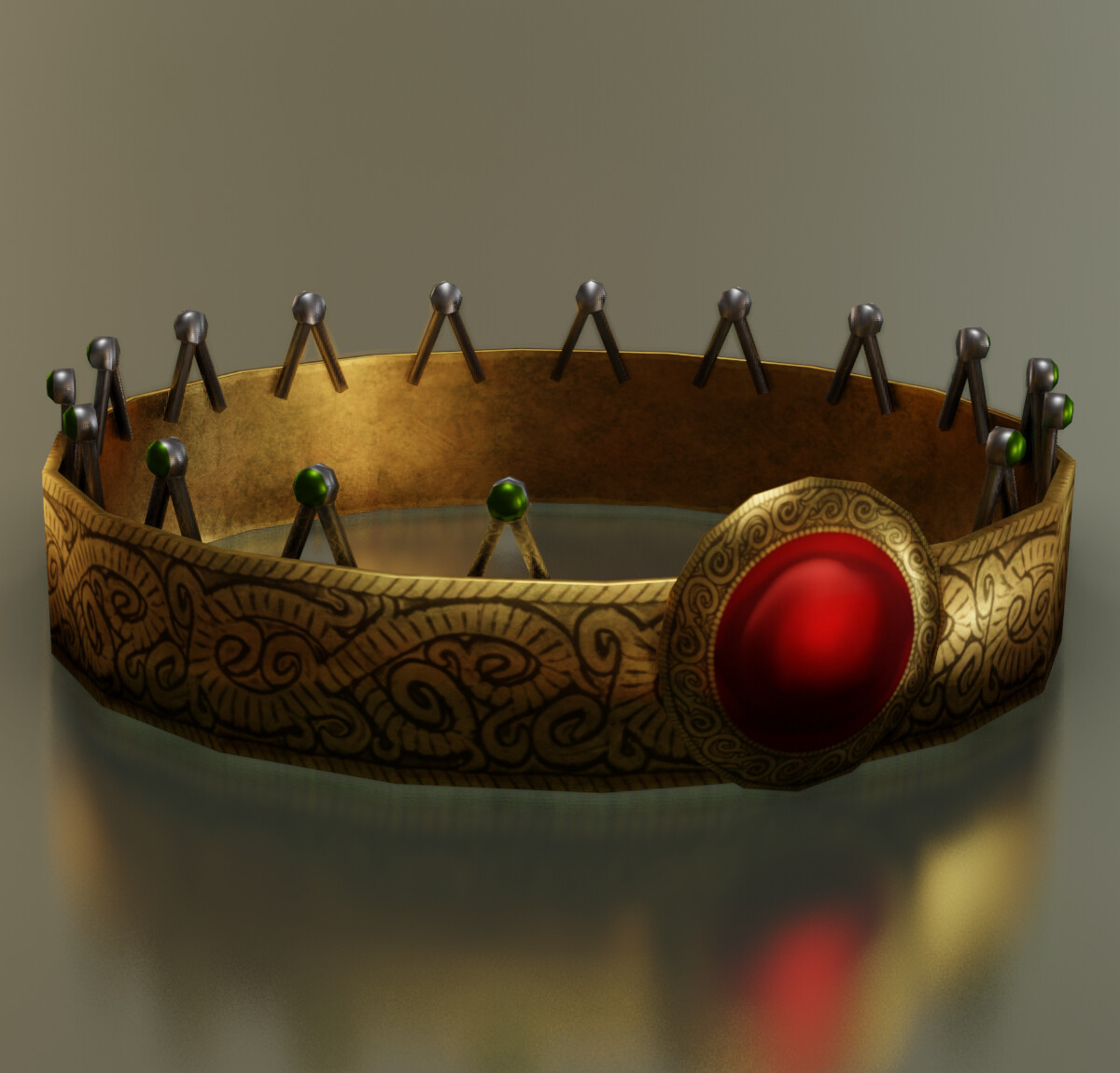 ArtStation - CROWN LOW POLY GAME READY | Game Assets