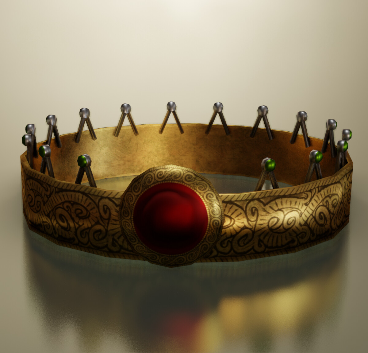 ArtStation - CROWN LOW POLY GAME READY | Game Assets
