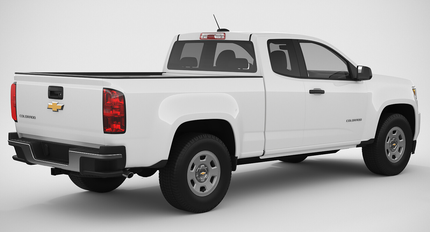 ArtStation - Chevrolet Colorado 2018 Extended Cab | Resources