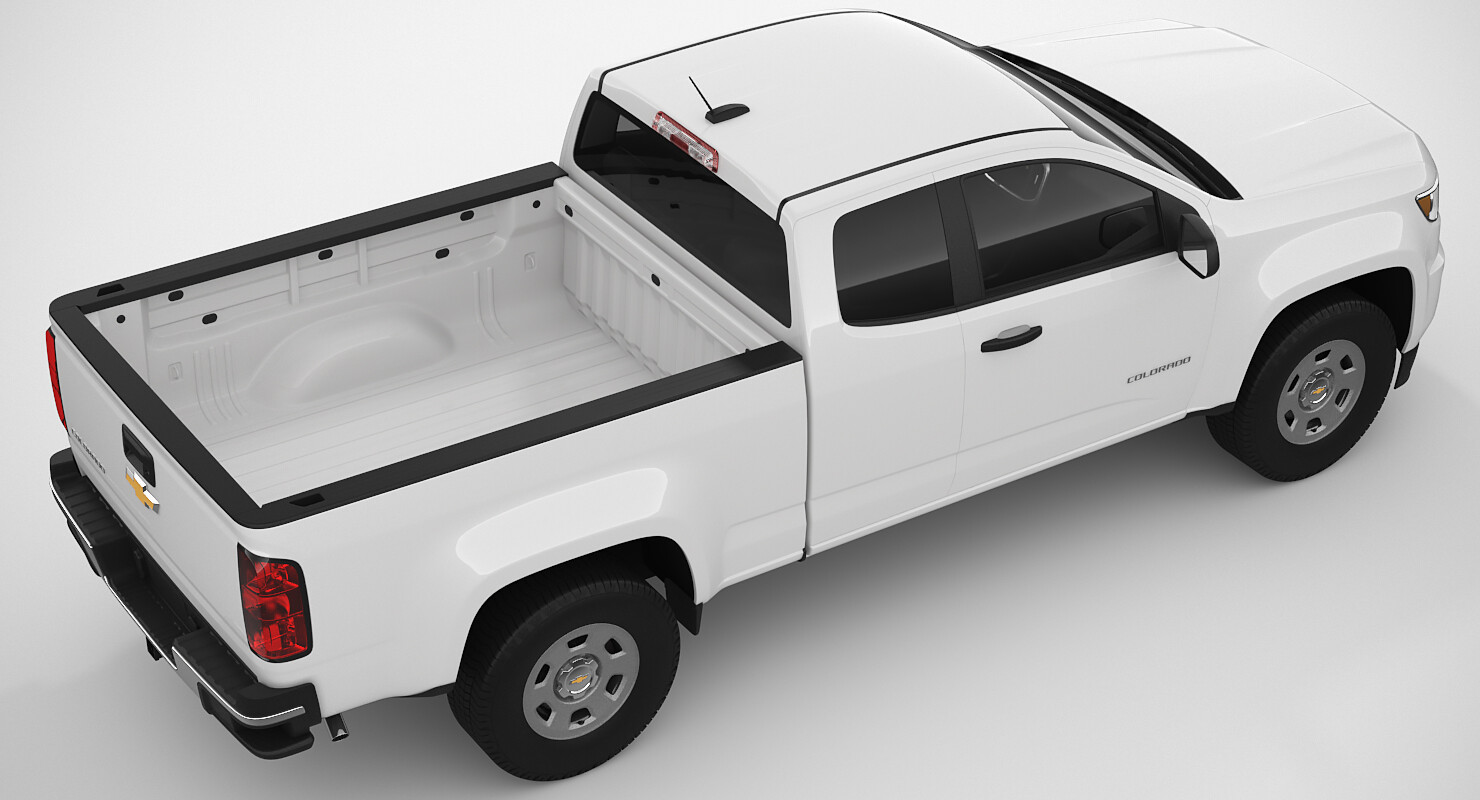 ArtStation - Chevrolet Colorado 2018 Extended Cab | Resources